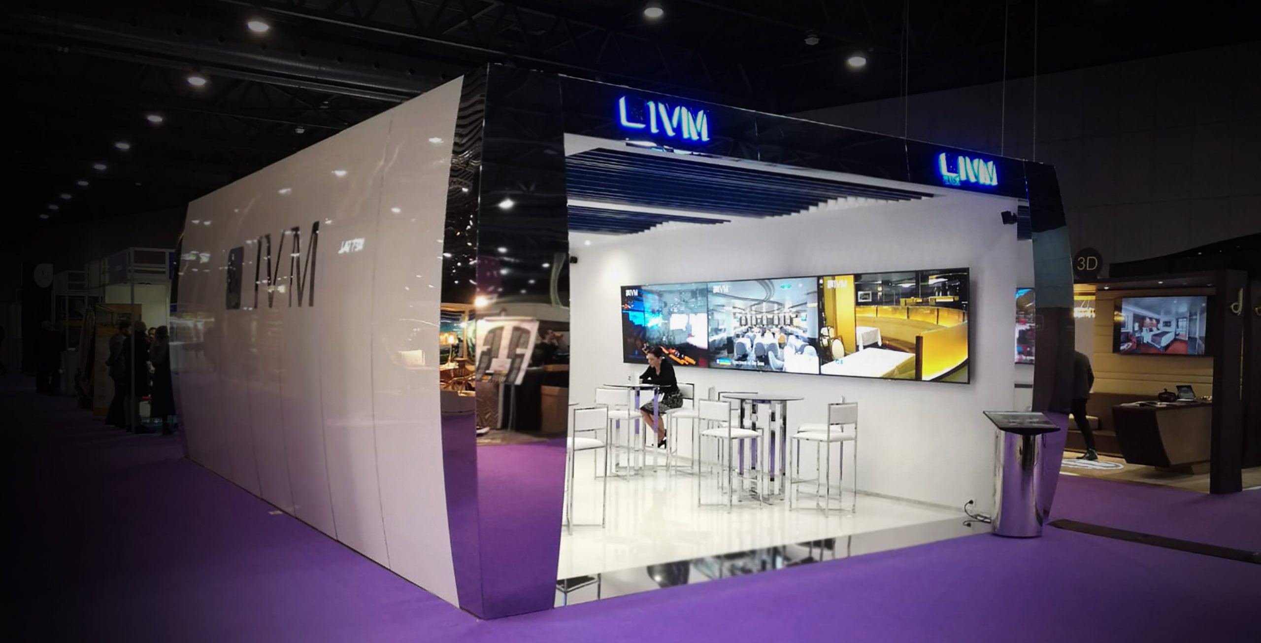 Stand immersivo per IVM • 3P Technologies