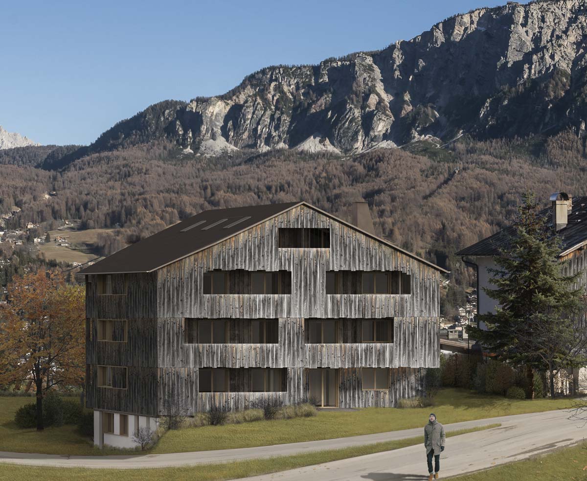 CIASA LUCREZIES: UN'EDIFICIO TOTALMENTE "RINNOVABILE" A CORTINA D ...